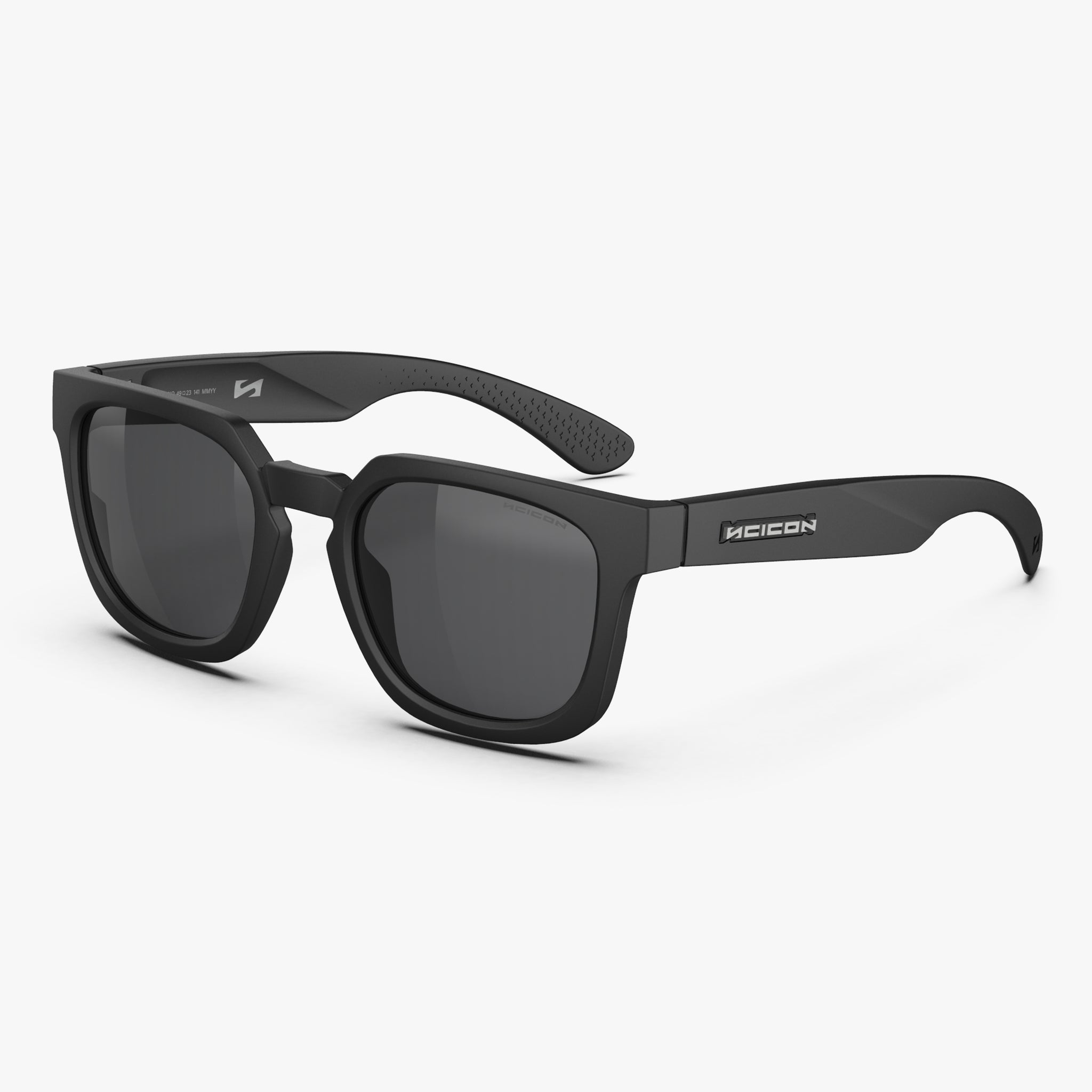 Turcio 2.0 Lifestyle Sunglasses Black Matte Smoke | Scicon Sports