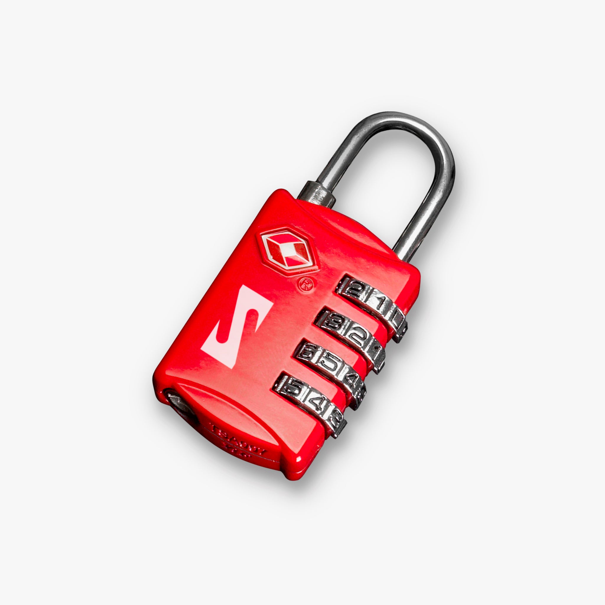 Red TSA Luggage Padlock | Scicon Sports