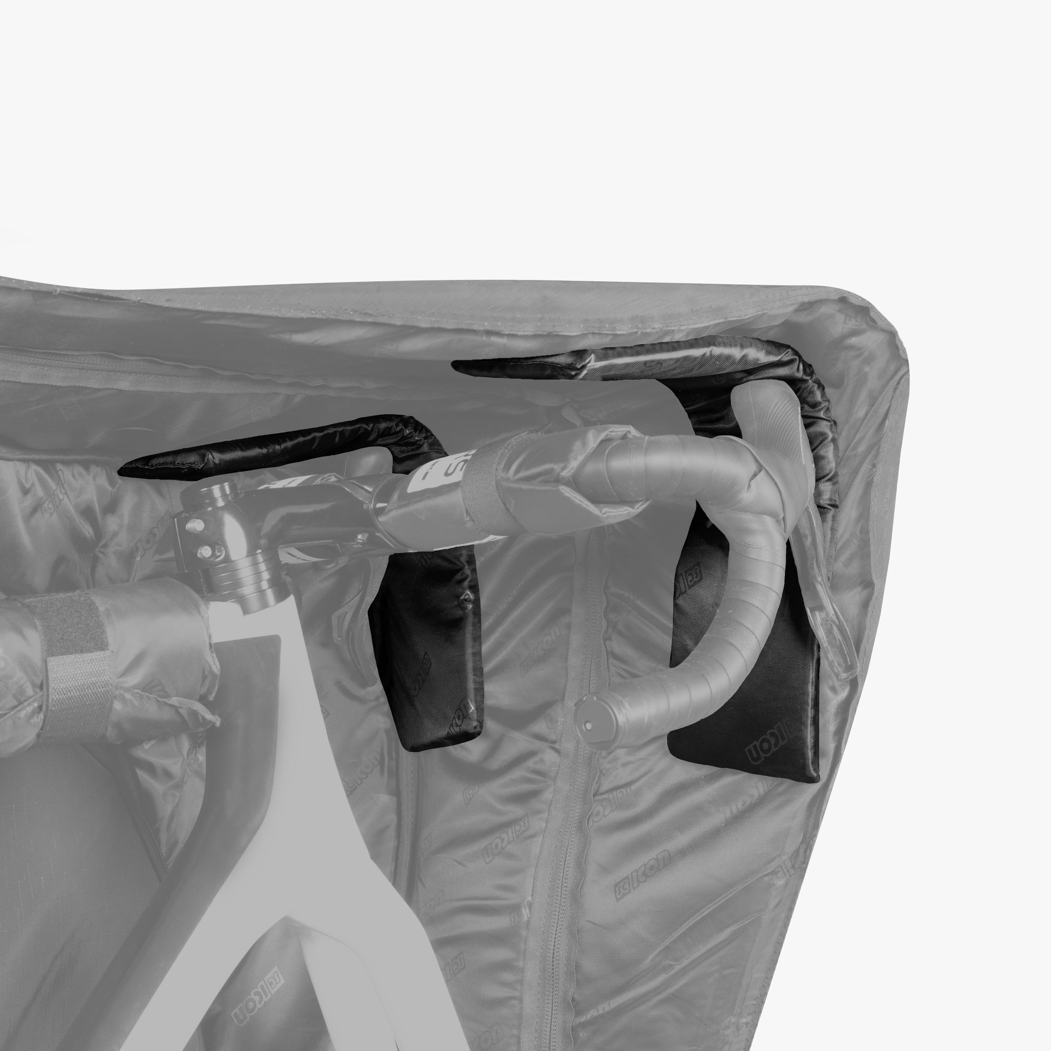 Black Handlebar Protection Pads | Scicon Sports